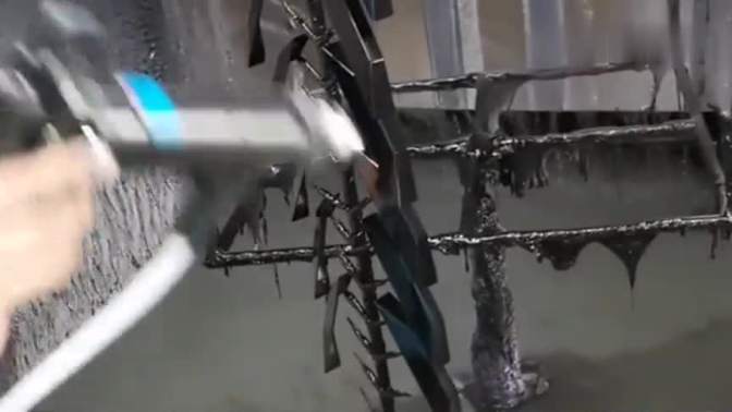 手动静电喷漆枪,上漆效果杠杠滴,不愧是高科技!