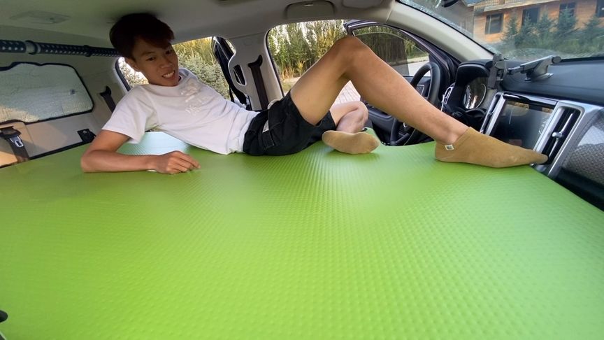 为了去西藏,我提了一台长城炮,看我如何将皮卡变床车。