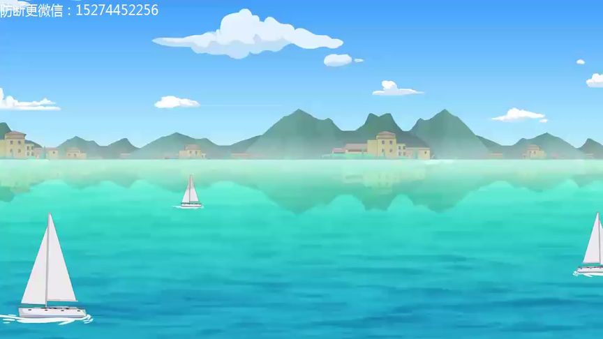 三23海滨小城#小学语文 #动画制作
