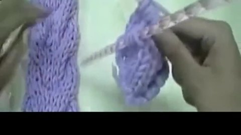 围巾的织法 Y字麻花的编织 织毛线围巾教程