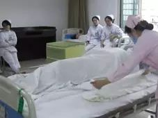 卧床患者更换床单