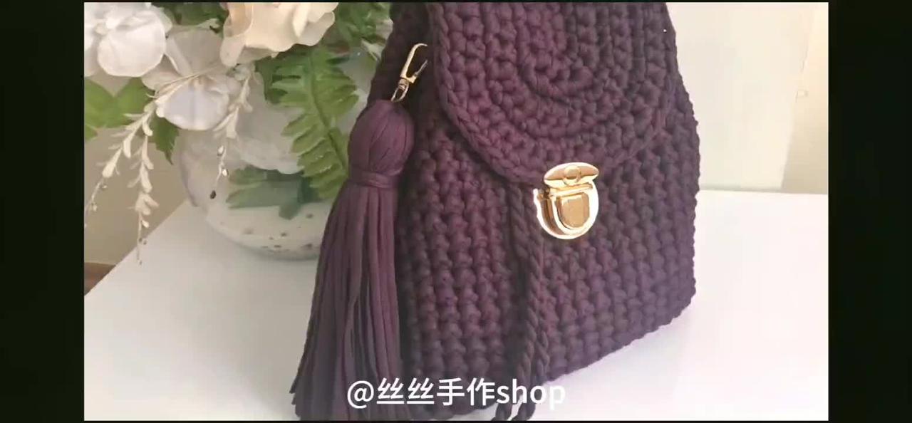 你们要的包包教程#手工编织