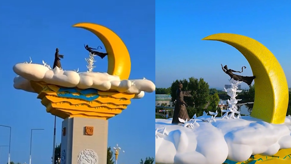 ...建牛郎织女雕塑被吐槽"又贵又丑",住建局:招投标符合流程,接受监督