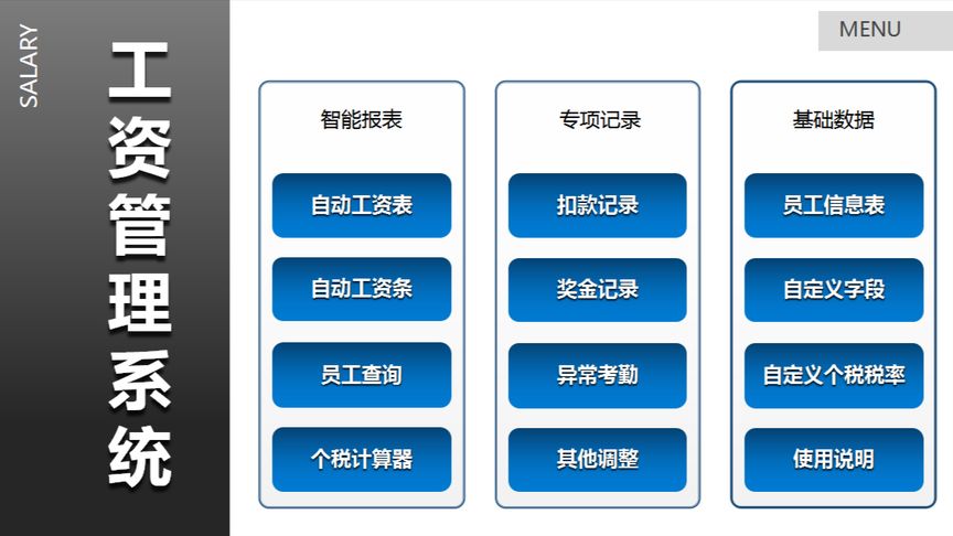1912通用员工新版个税专项扣缴工资表汇总工资条生成查询Excel