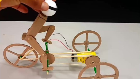 制作电动三轮车模型的方法,简单又好玩!
