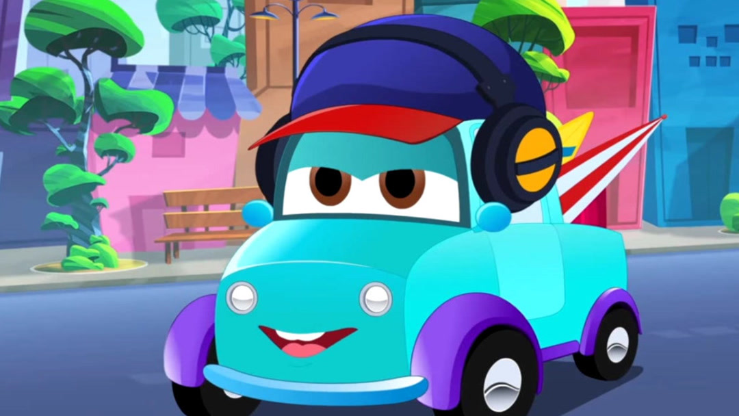 汽车总动员 儿童汽车动画片之全新汽车系列 学习颜色 9