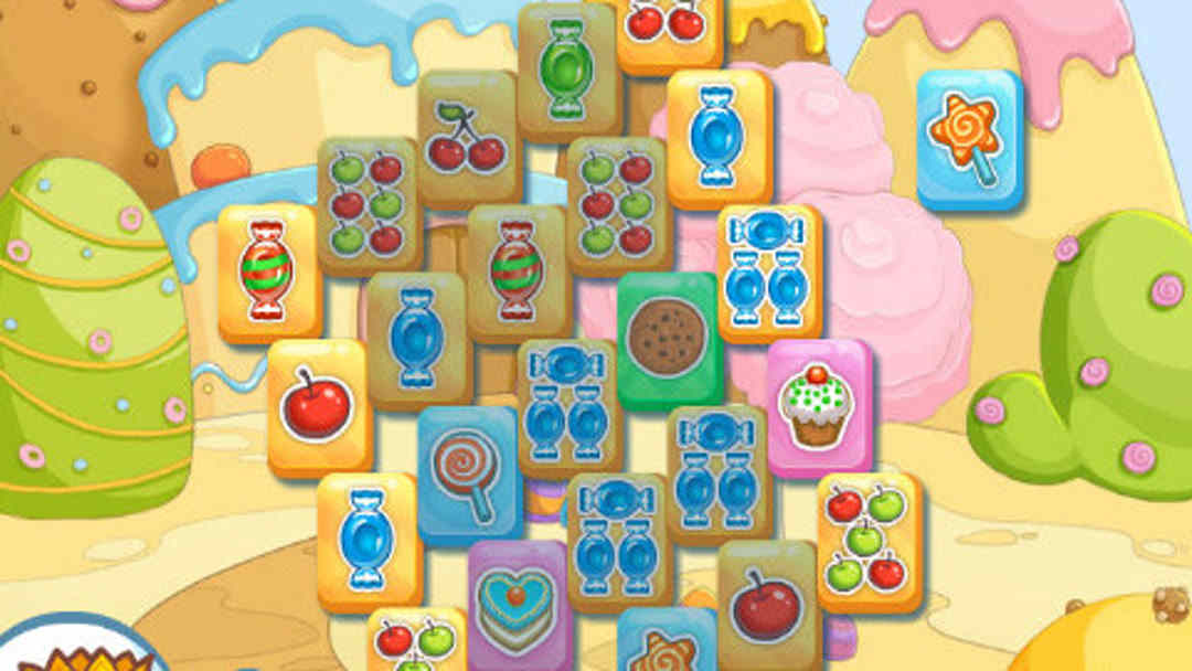 甜蜜的糖果连连看闯关小游戏