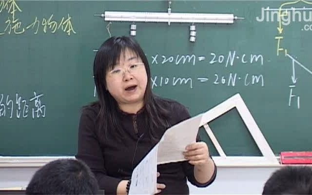 【初中物理精华名师物理】杠杆、杠杆的平衡条件 二