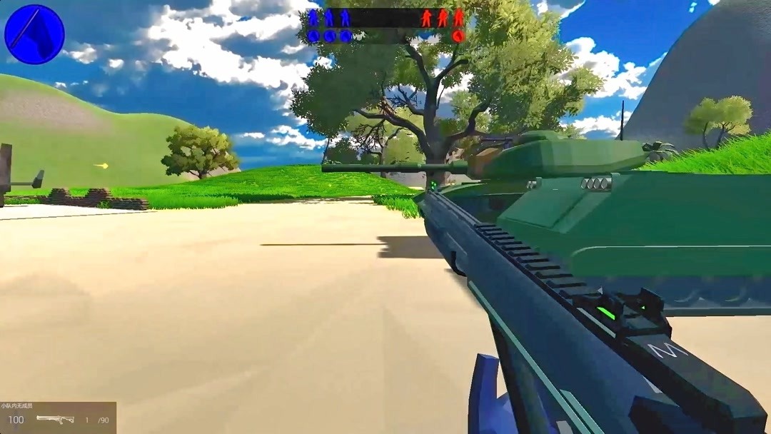 战地模拟器:使用RPG和小红人玩耍!