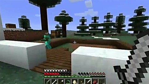 【晓晓大白】我的世界我是一只小僵尸生存2