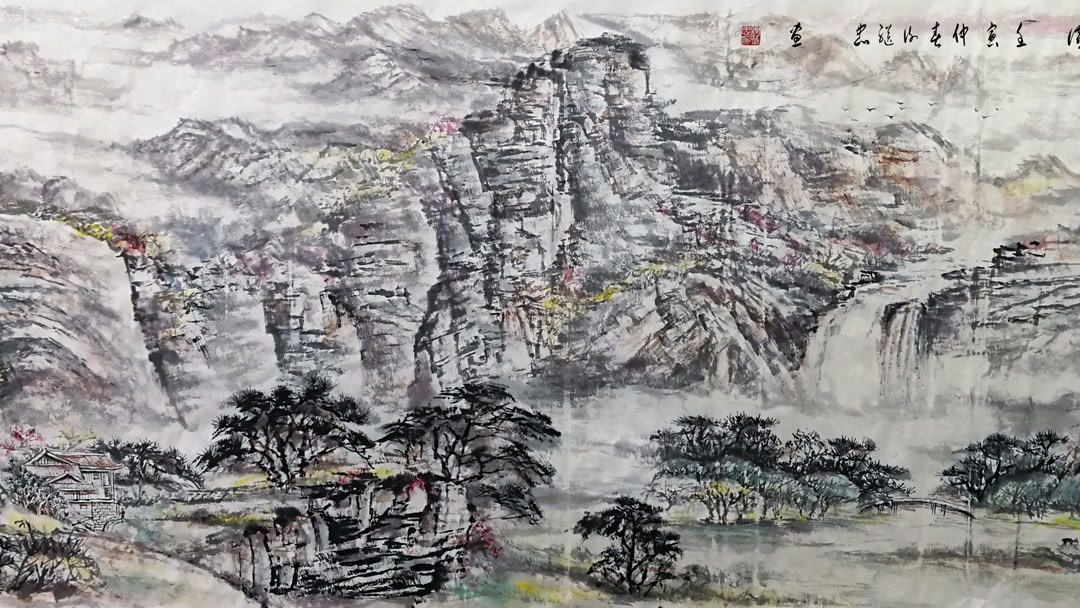 谢继忠绘画及书法作品