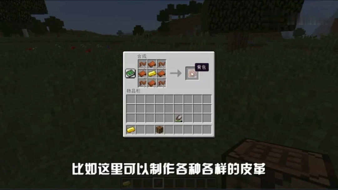 我的世界:皮革工艺Mod,皮革居然比钻石还值钱