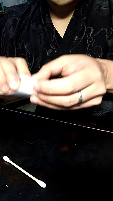 打印印稿风油精上石过程