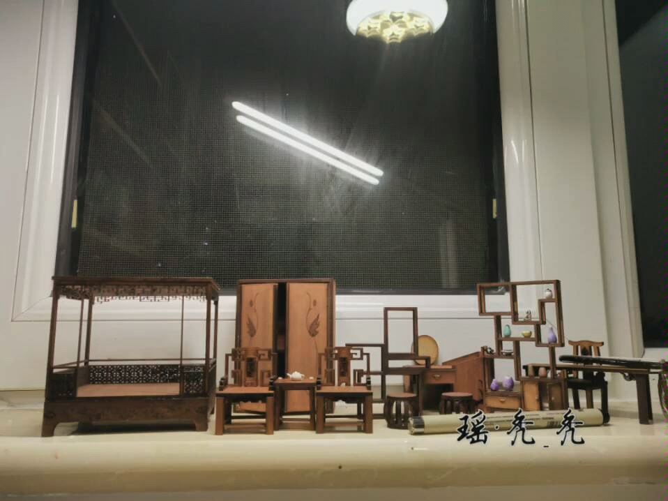 【微缩模型】中式木家具～