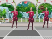 广场舞教学视频分解慢动作茉莉广场舞老公老公我爱你