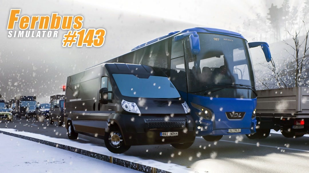 长途客车模拟:你才Sonntagsfahrer!雪雾飞车去狼堡