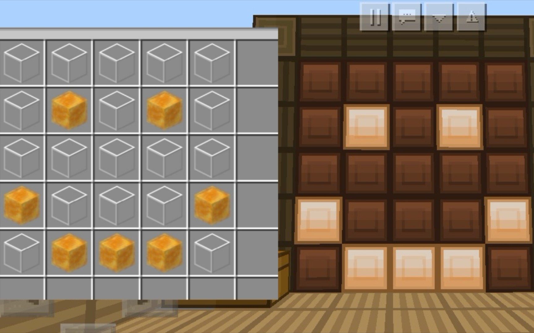 我的世界基岩版可自定义显示屏