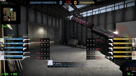 bot的手枪局 #cs_go