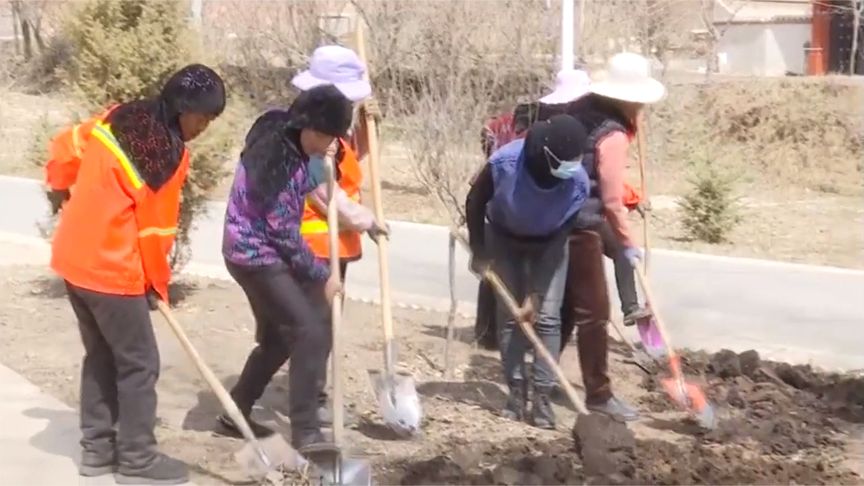 和政县卜家庄乡:整治环境卫生 助力乡村振兴