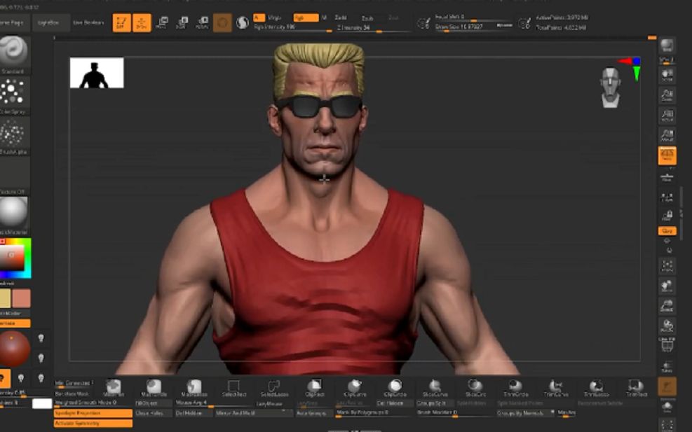 人物建模一定要学Zbrush,这个3D模型软件太赞了!