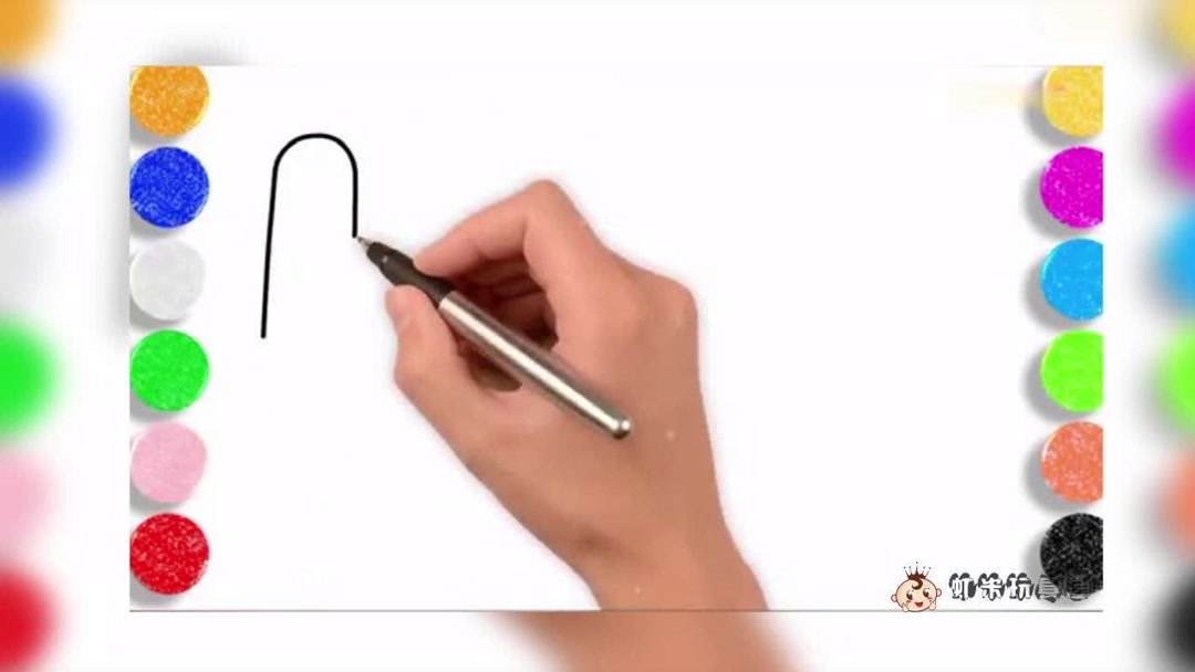 亲子早教 绘画冰淇淋冰棒 冰淇淋简笔画