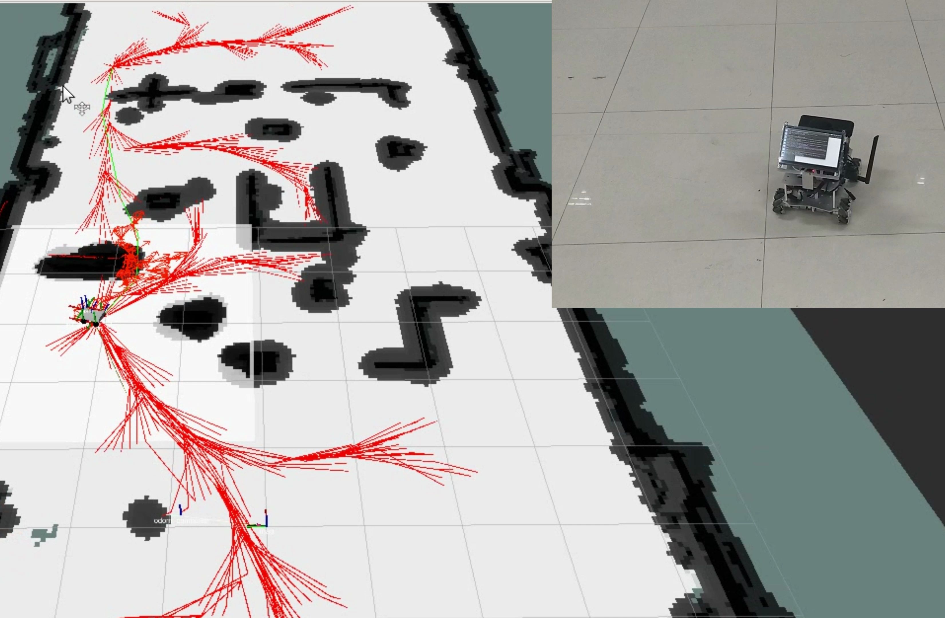 ...环境下移动机器人运动规划算法设计与实现-规划过程可视化演示版