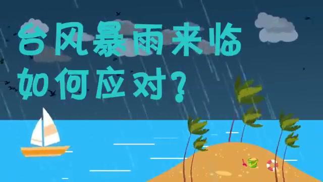 【应急科普】台风暴雨来临如何应对?#应急科普#台风(视频来源:光明网)