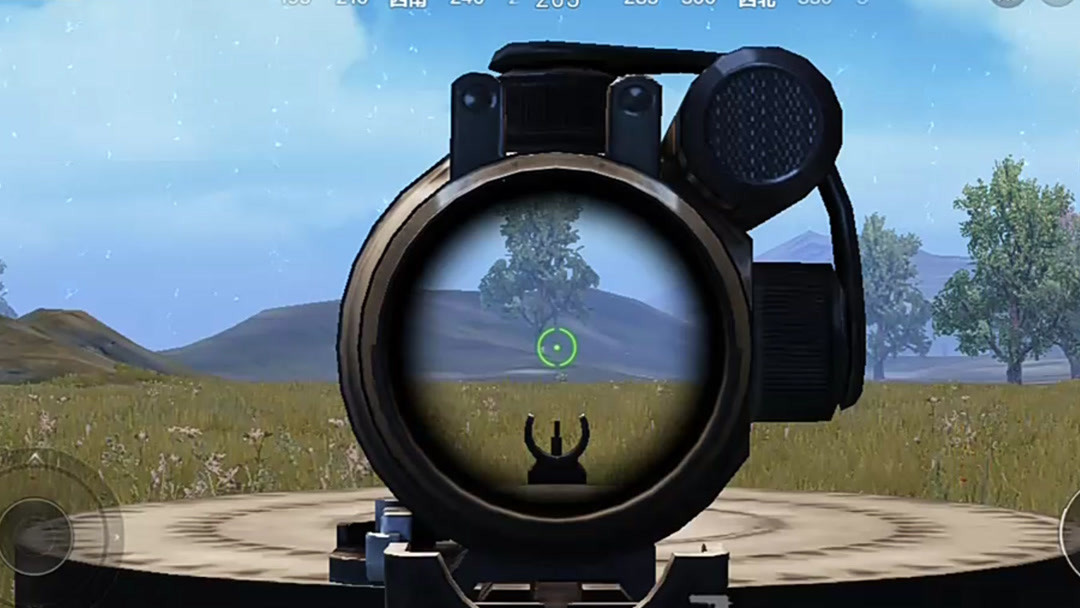 绝地求生破二倍镜还没我眼睛好使呢游戏