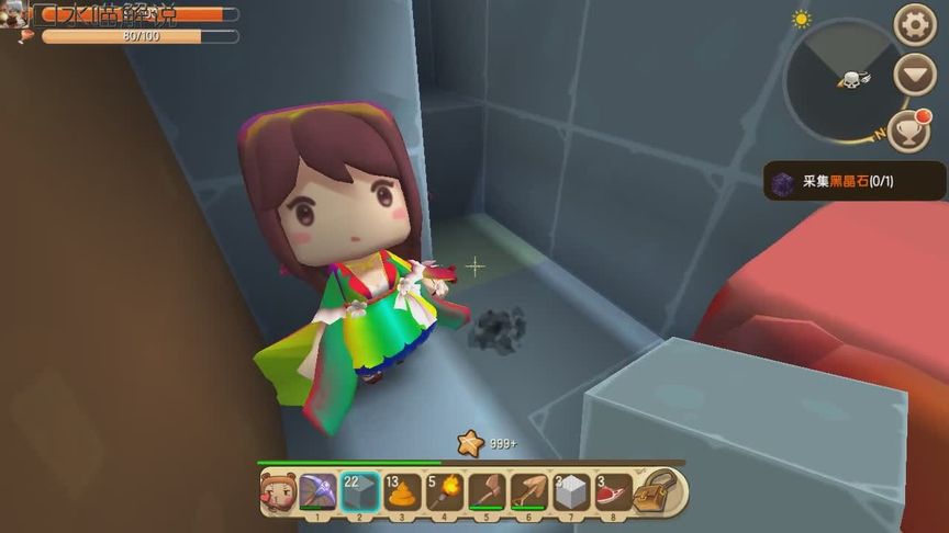 迷你世界 口水喵给黑小楼穿上了美丽的衣服,猜猜他是怎么做的