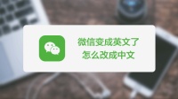 微信变成英文了, 怎么切换回中文模式?