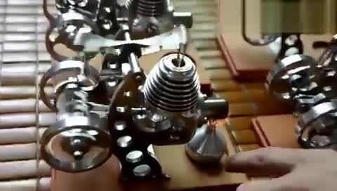 斯特林发动机 图创模型 视频