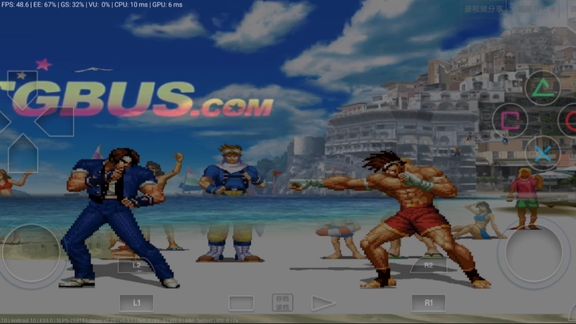 用呆萌ps2模拟器试玩拳皇