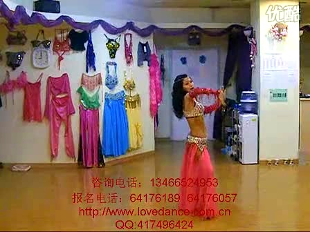 肚皮舞教学-阿拉伯舞娘06 北京爱美丽舞蹈