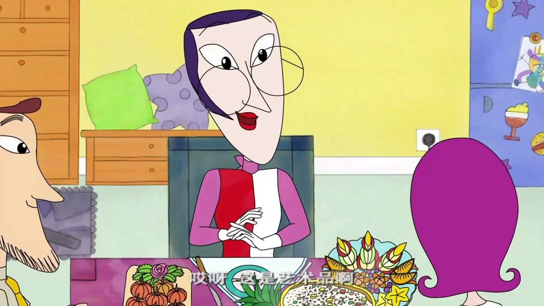 大耳朵图图:图图的画得到了客人的夸奖