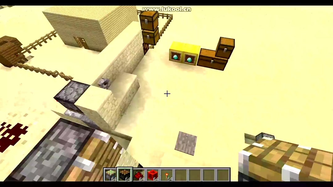 我的世界林林的红石教程第16期(修改的防盗门)