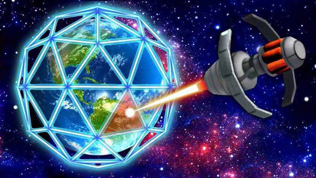 毁灭地球模拟器:给地球装上高科技防护罩!这下再也不怕外星人了