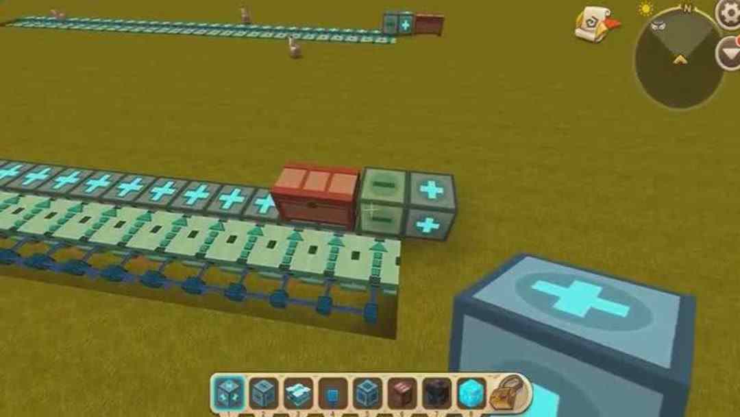 迷你世界:小火车的制作攻略,可以开走的小火车你喜欢吗?