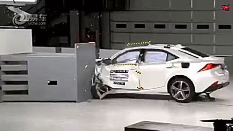 5款豪华轿车的碰撞试验对比!告诉我你的选择!