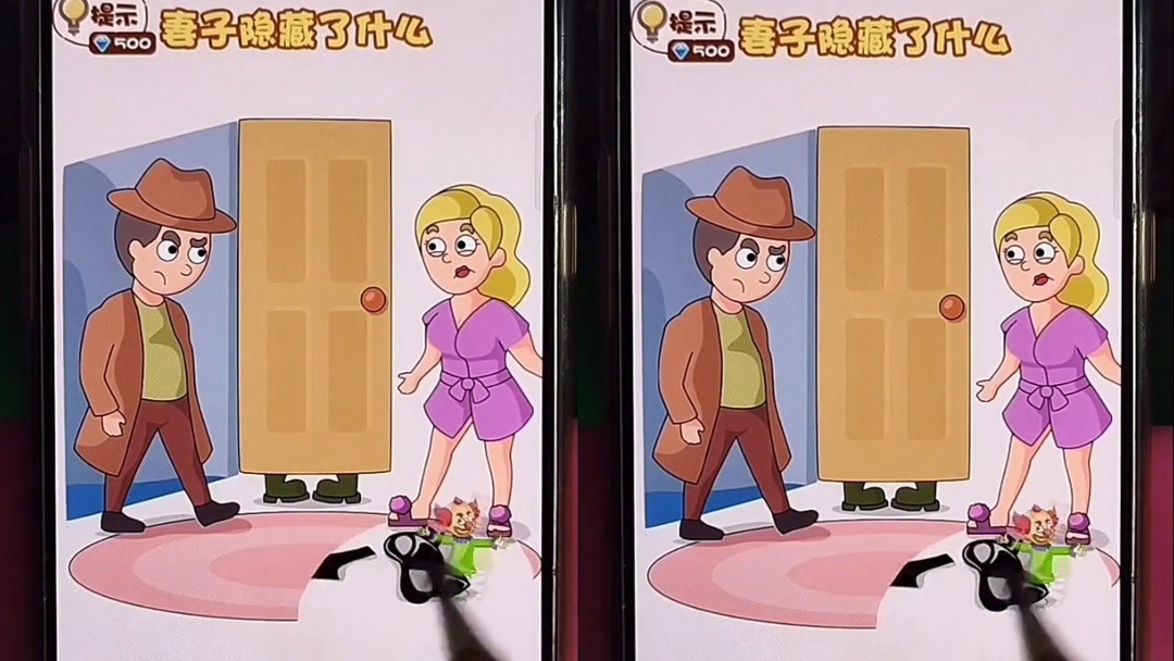 搞笑动画:超级侦探,大家都能找出图片中隐藏的东西吗