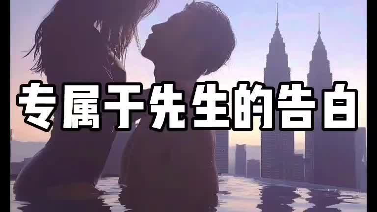 这是独属于先生的告白方式,#爱你一生一世 ❤️#数字告白