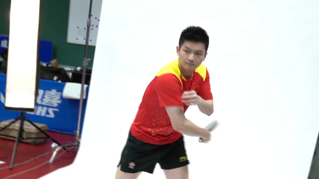 2019地表最强十二人宣传照拍摄 | 樊振东CUT