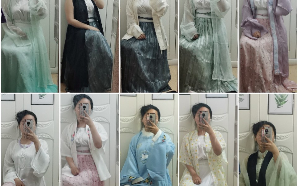 汉服开箱视频,20+件汉服开箱,巨无霸生日礼物,绫罗绸缎正绢汉服,究竟...