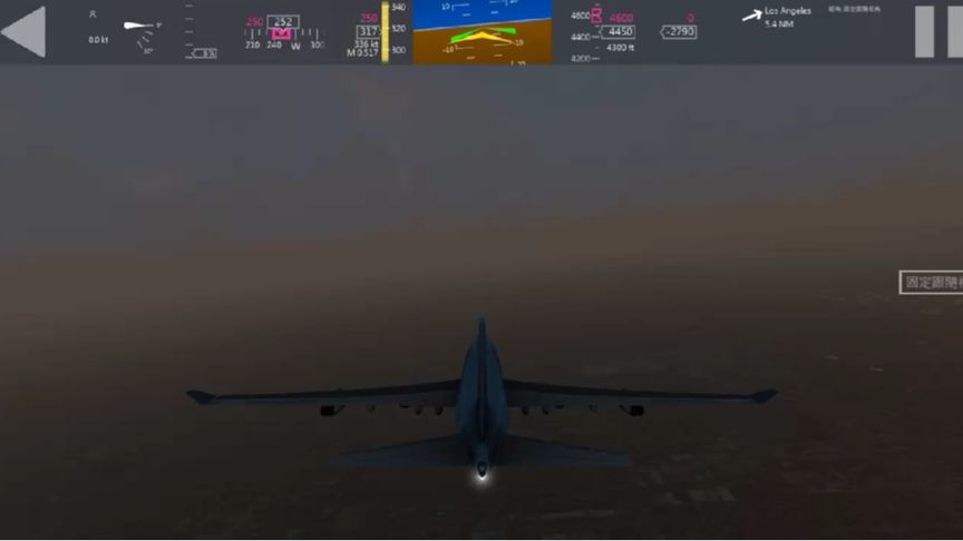 模拟飞行:第5期 驾驶波音777降落于伦敦机场30L跑道。