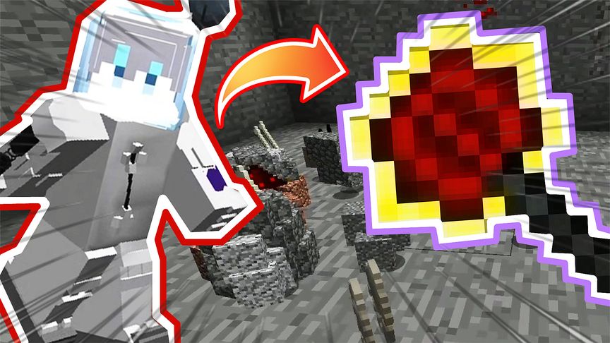 我的世界超星系47:制作红物质钉头锤,瞬间挖出4个化石坑!