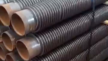 缠绕式弯管翅片管散热器