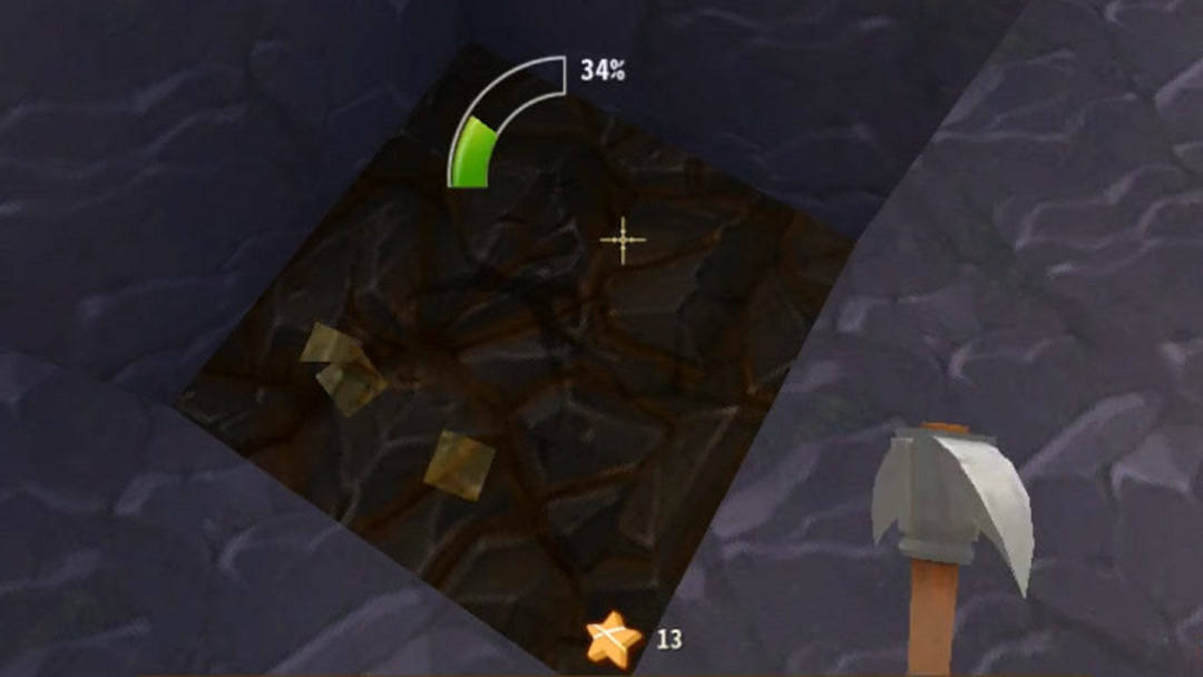 【涓涓】迷你世界生存挖了好多铁