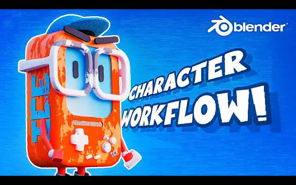 iBlender中文版插件 角色建模教程 - Blender 工作流程 教程Blender插件
