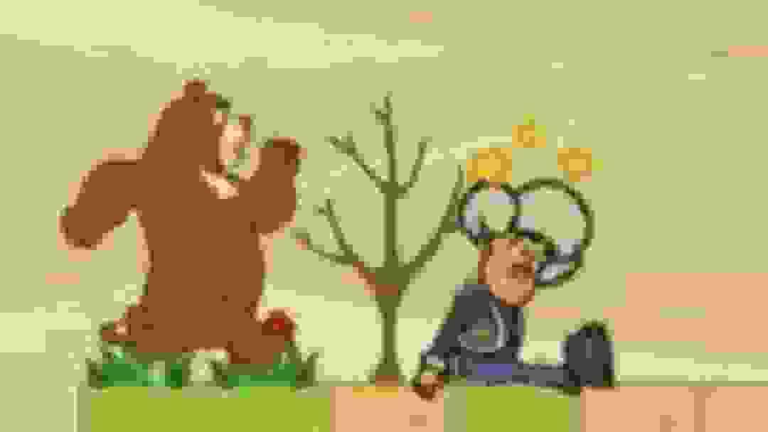 熊出没熊大打晕光头强!熊出没之丛林总动员【泡泡】游戏