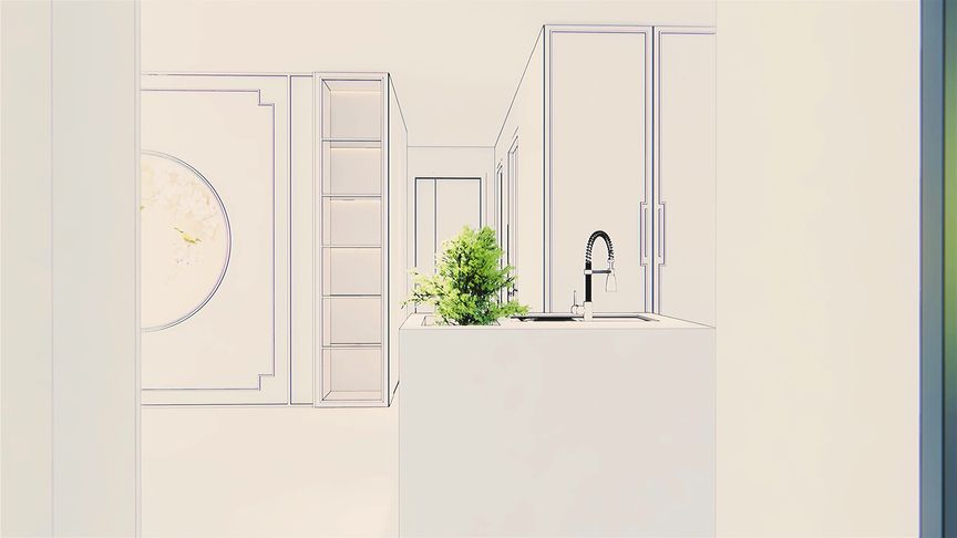 全案设计 装修设计 空间表达设计 现代方案汇报地点