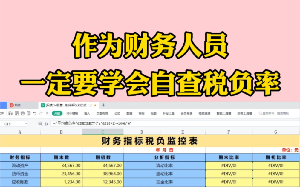 身为财务,一定要会自查税负率。高手都是直接使用税负系统自动监控!